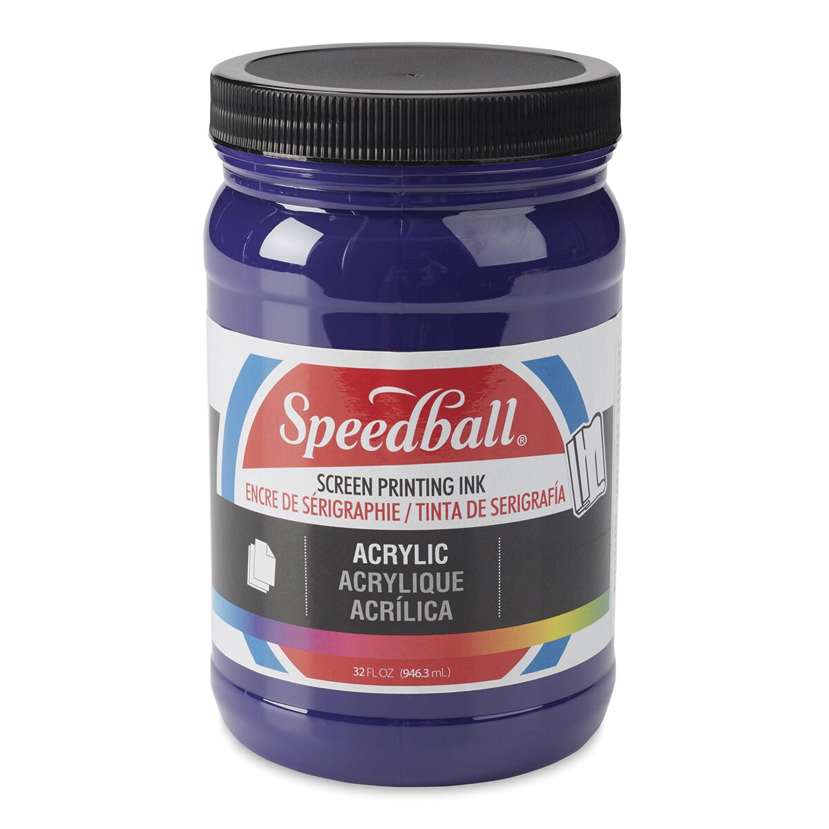 Speedball Permanent Acrylic Screen Printing Ink - Violet, Quart | Michaels