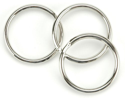 Tandy Leather Key Ring 1 (2.5 cm) Nickel Plated 10/pk 1175-02 | Michaels