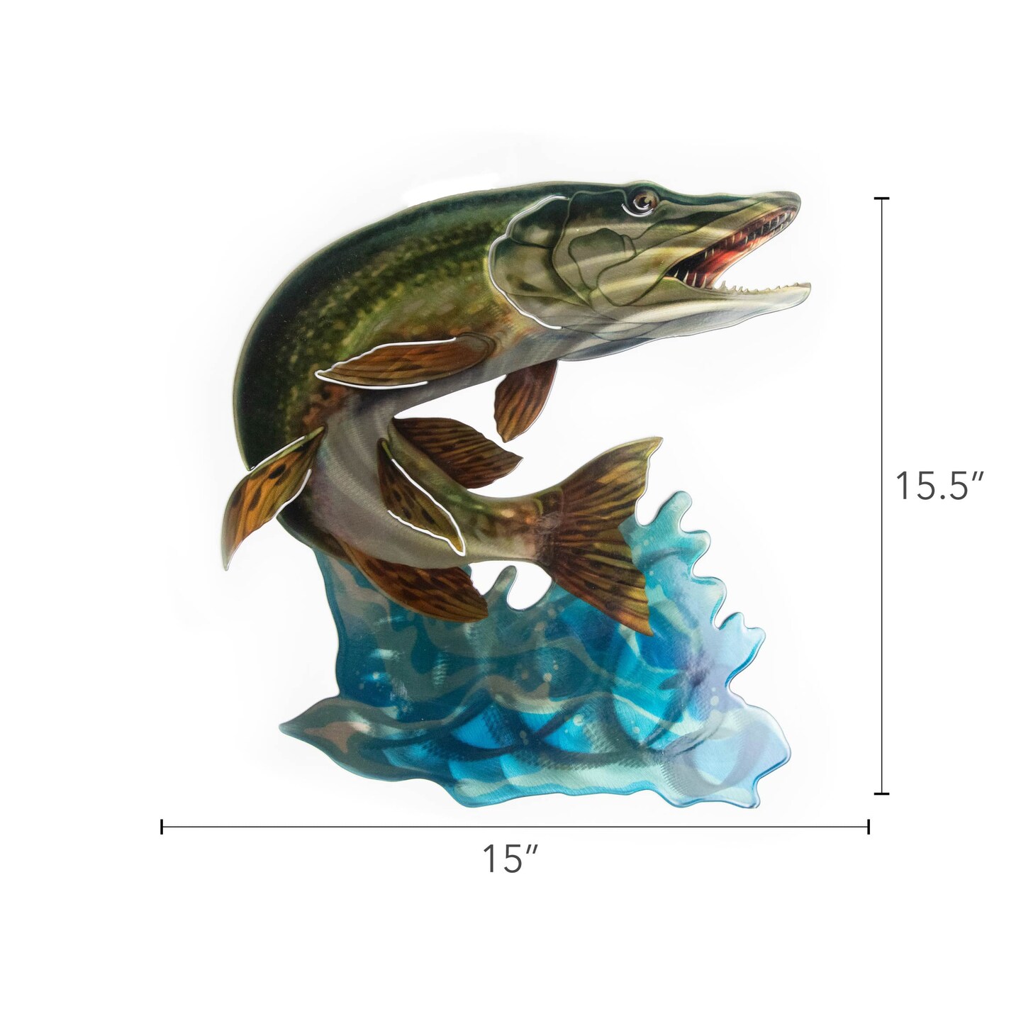 Jumping Northern Pike Wall Art | Michaels