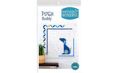 Posh Buddy Pattern 50x50 Using Mini Curve Ruler by Sew Kind of ...