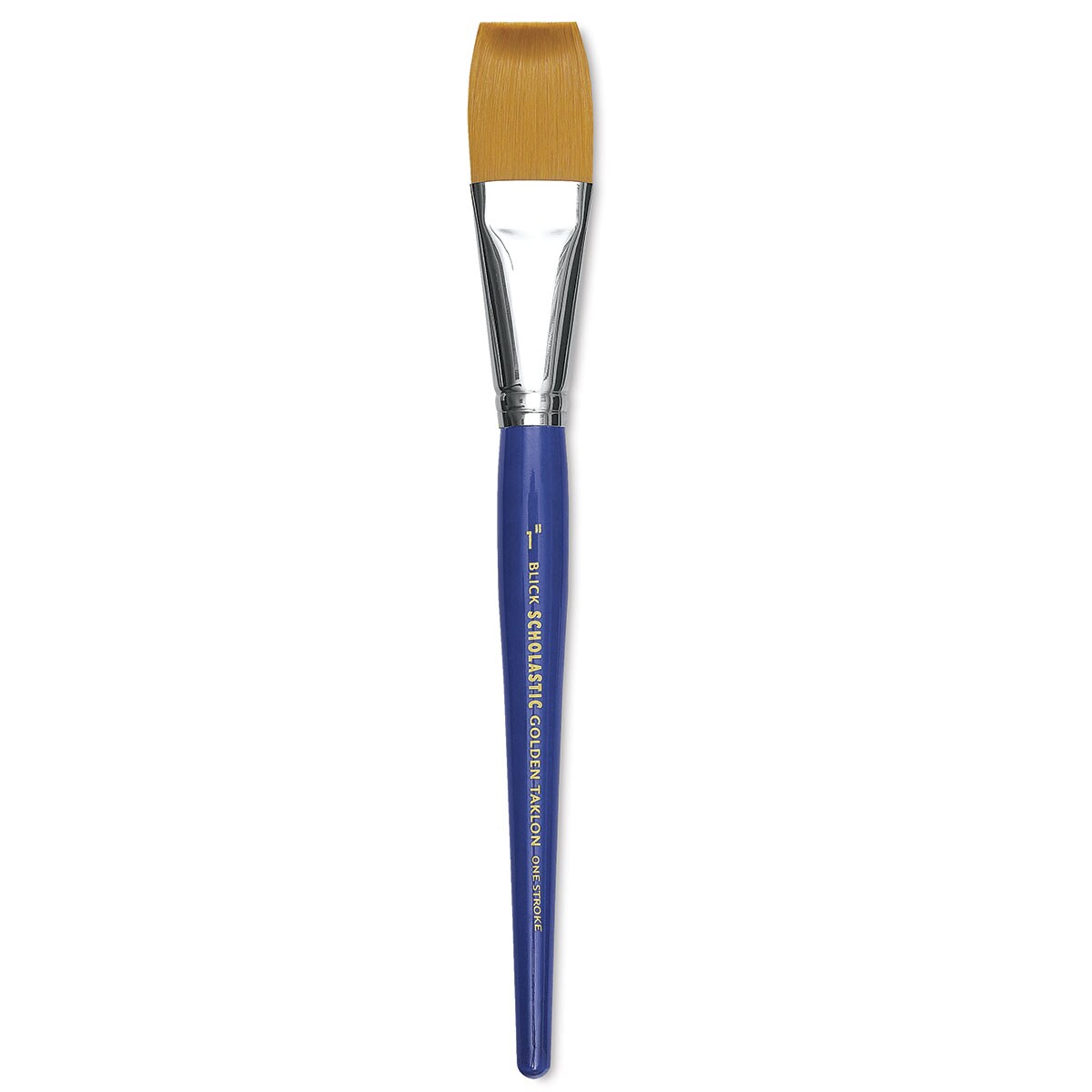 Blick Scholastic Golden Taklon Brush - One-Stroke, 1" | Michaels