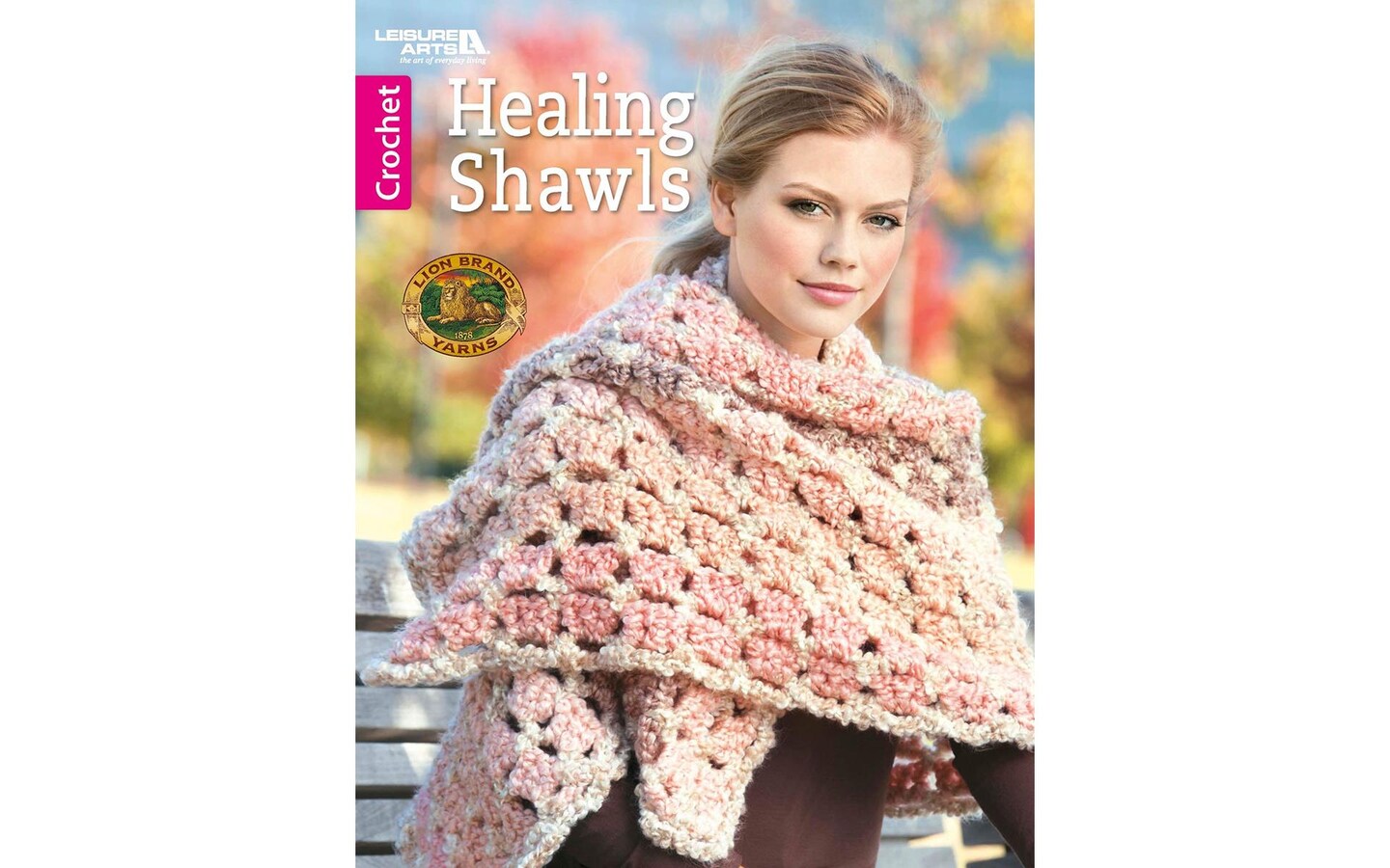 Leisure Arts Healing Shawls Crochet Bk | Michaels