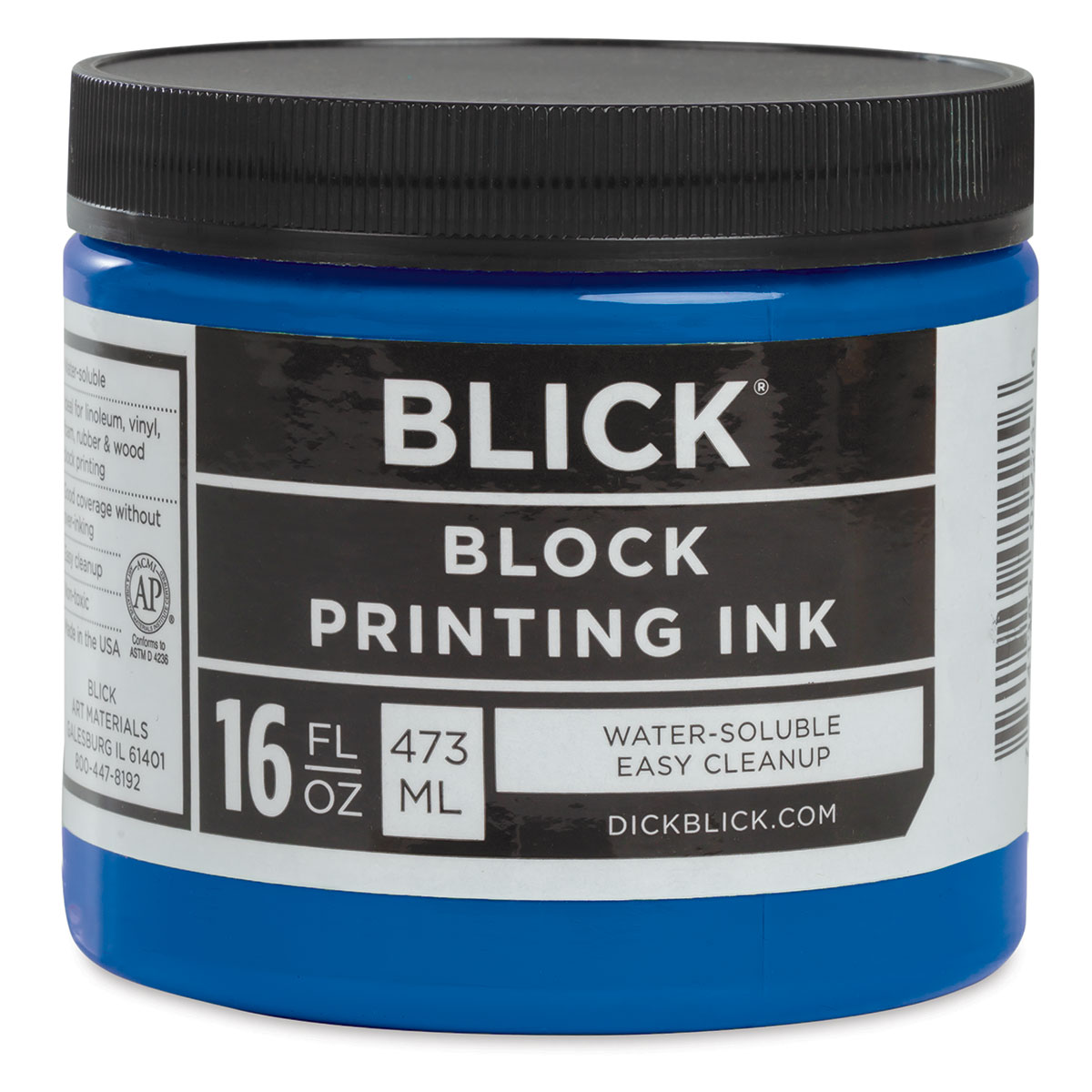 Blick Water-Soluble Block Printing Ink - Blue, 16 oz Jar | Michaels