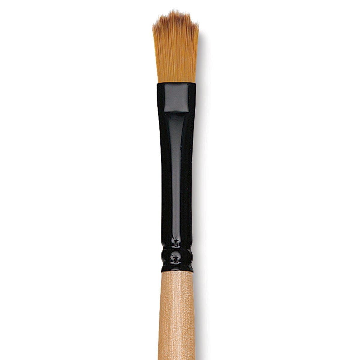 Dynasty Black Gold Brush - Wave Filbert, Short Handle, Size 8 | Michaels