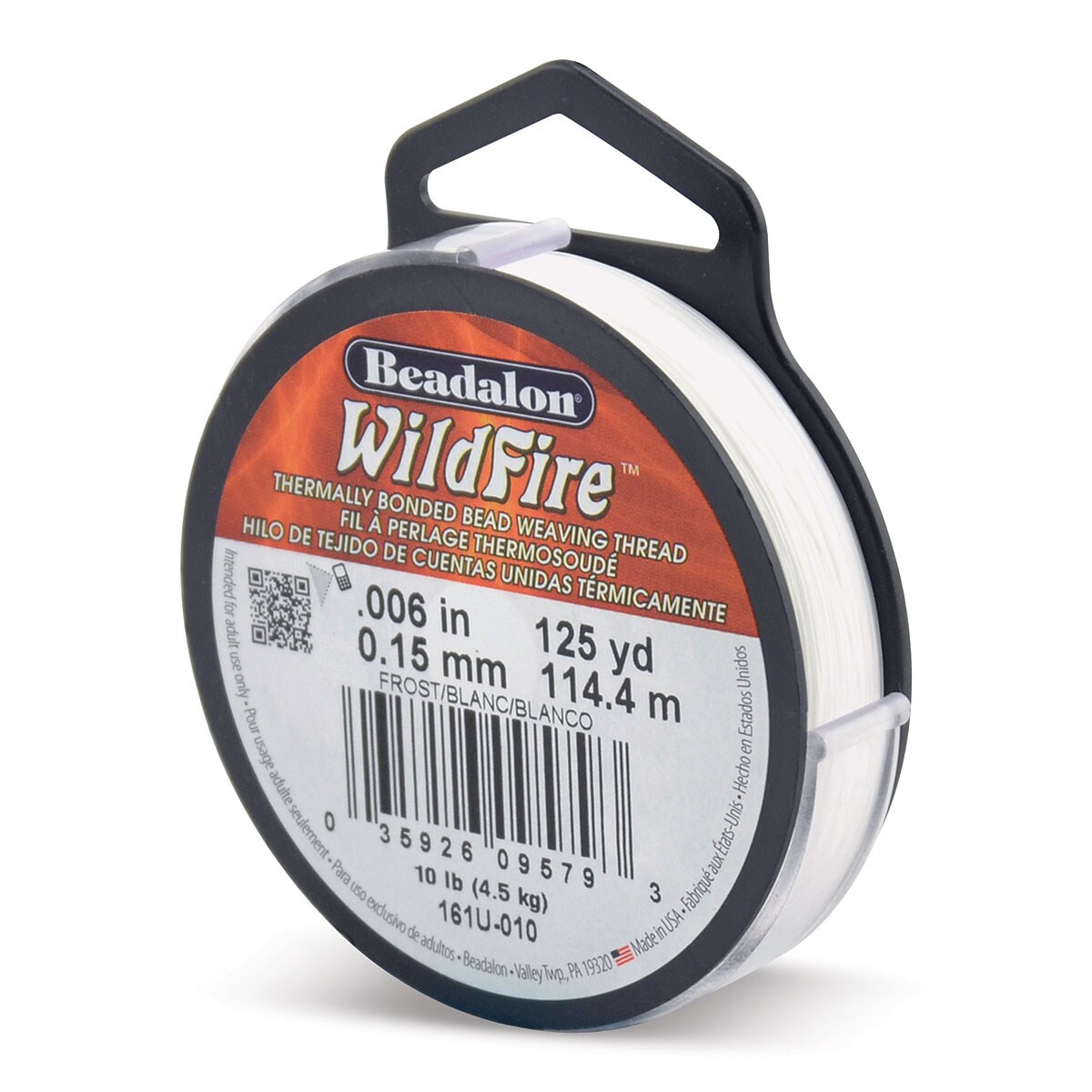Beadalon WildFire Beading Thread - Frost, 0.006", 125 yds | Michaels