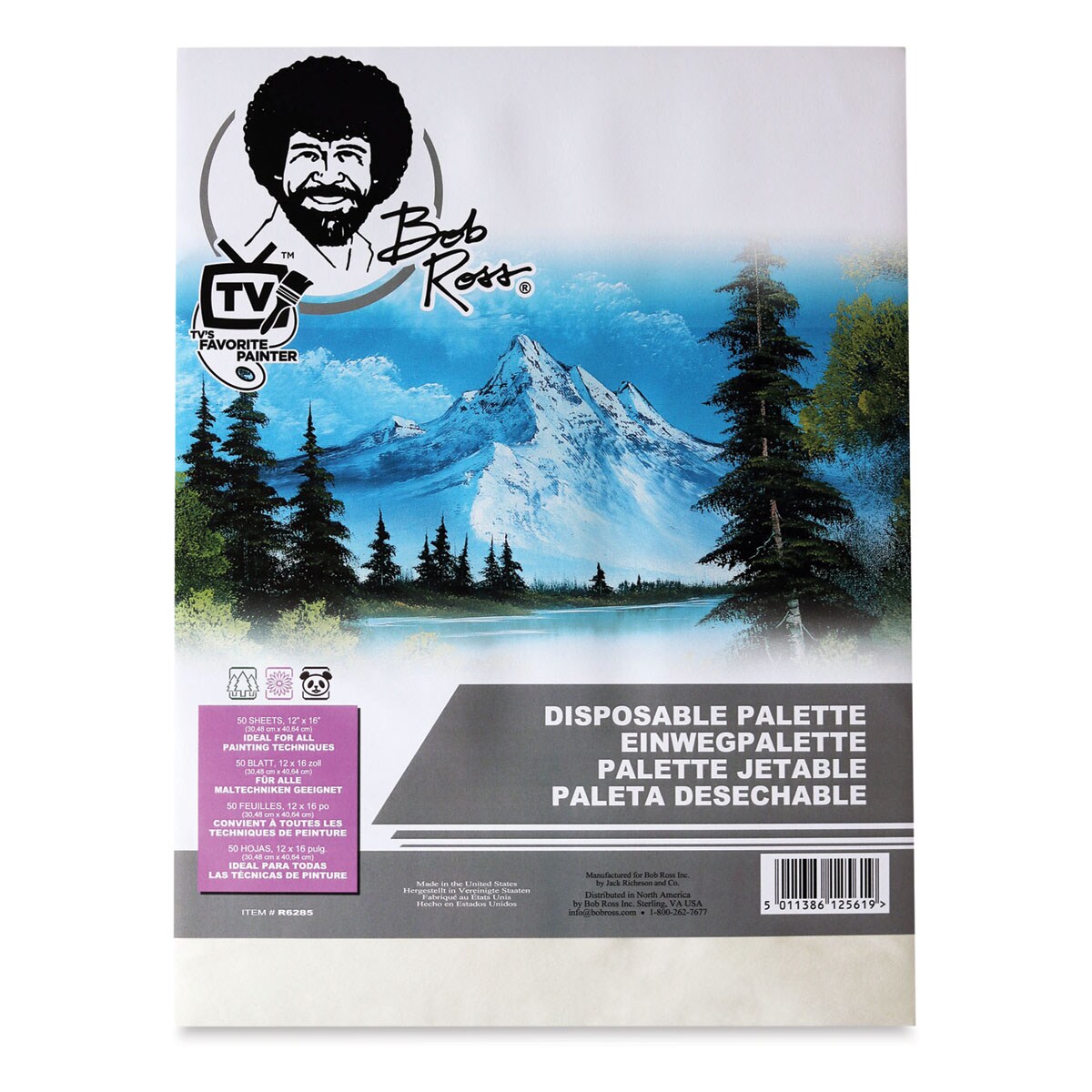 Bob Ross Disposable Palette Pad - 12" x 16" | Michaels