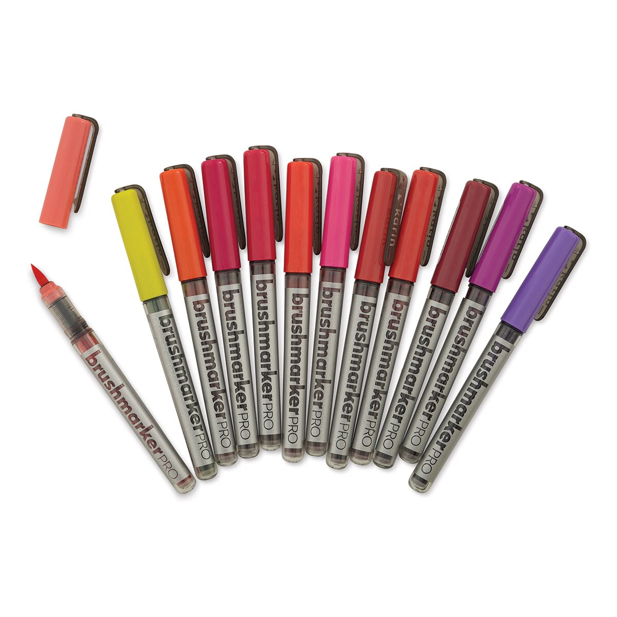 Karin Brushmarkers Pro Markers and Sets - Set of 12, Flower Colors ...