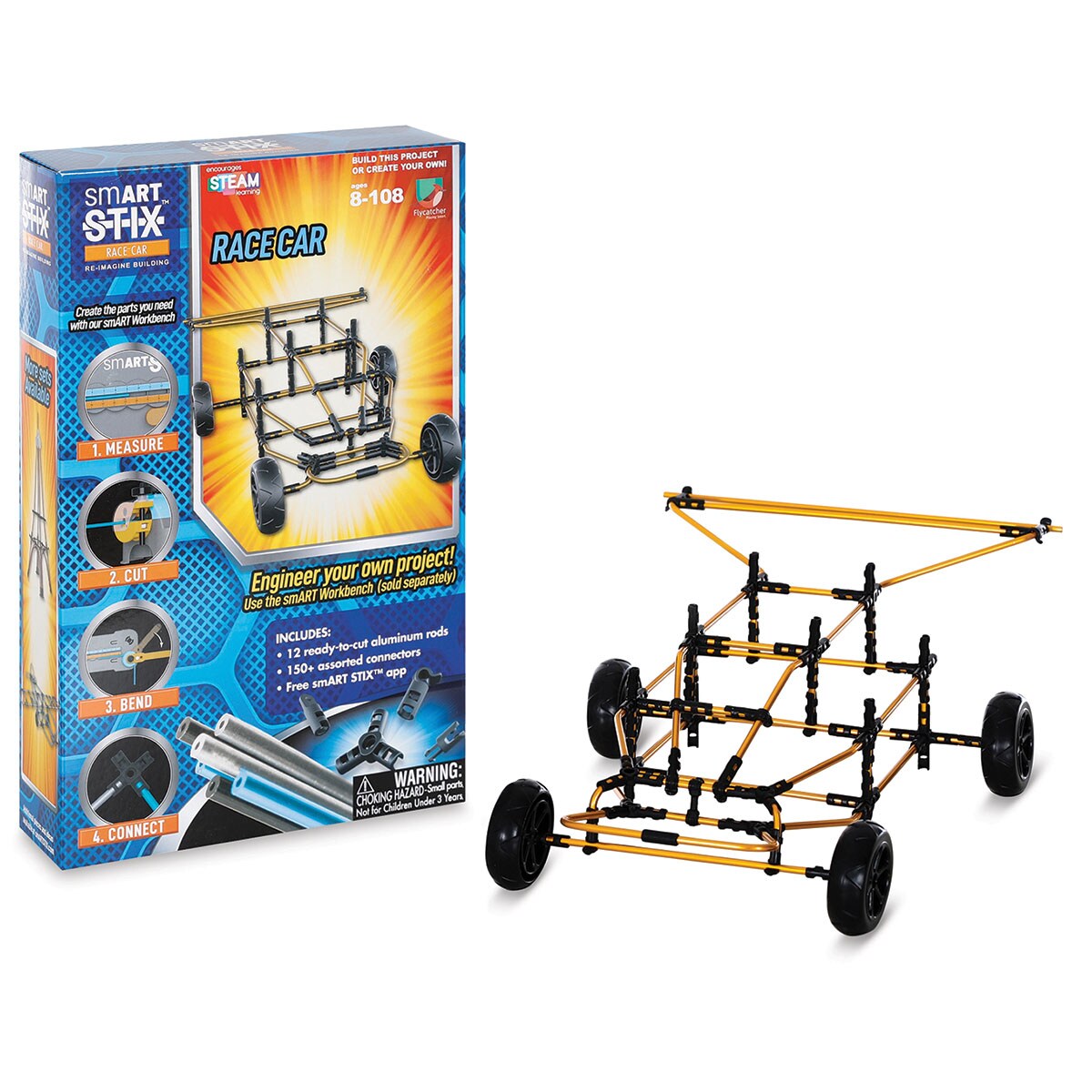Flycatcher smART STIX Race Car Kit | Michaels