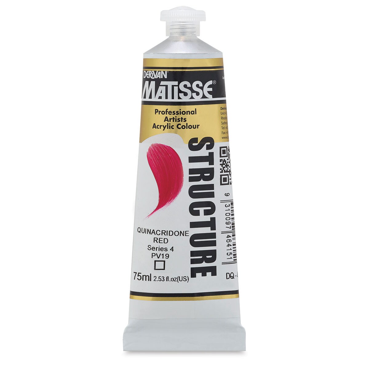 Matisse Structure Paint - Quinacridone Red, 75 ml | Michaels