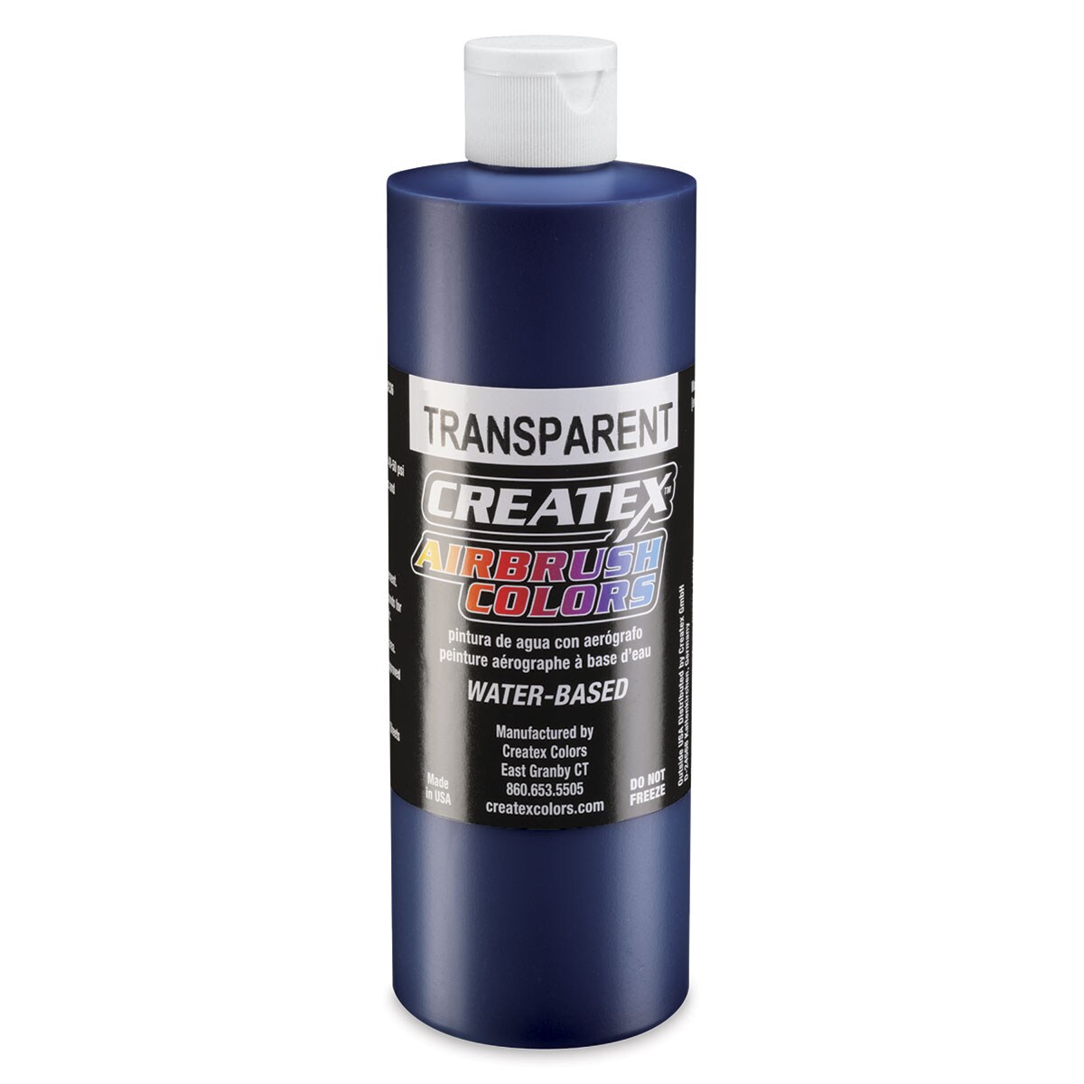Createx Airbrush Color - 16 oz, Transparent Deep Blue | Michaels