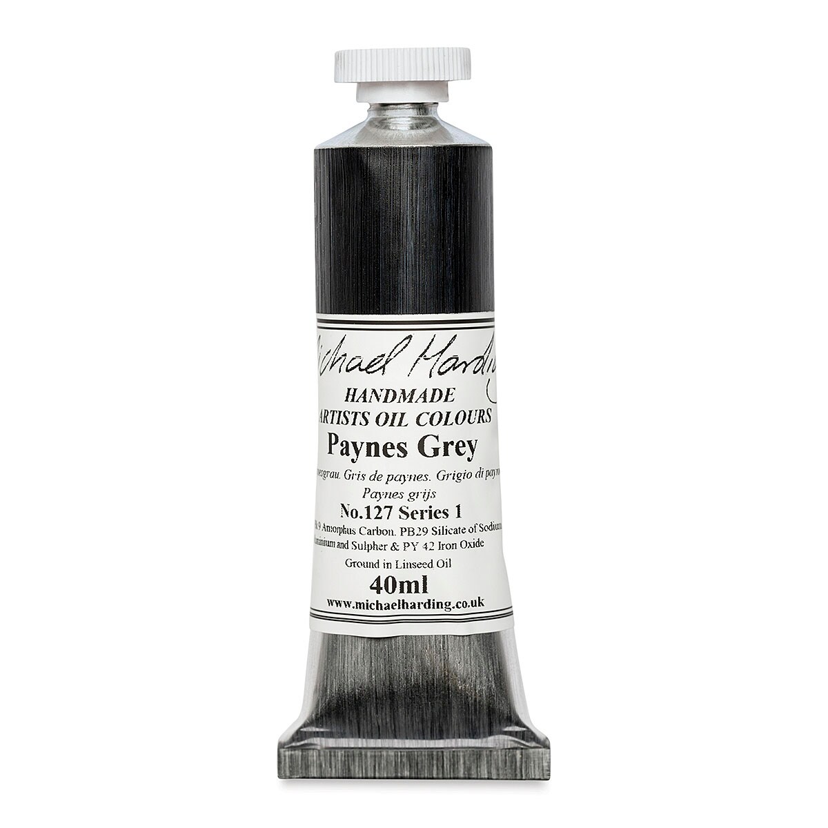 Michael Harding Artists Oil Color - Paynes Grey, 40 ml tube | Michaels