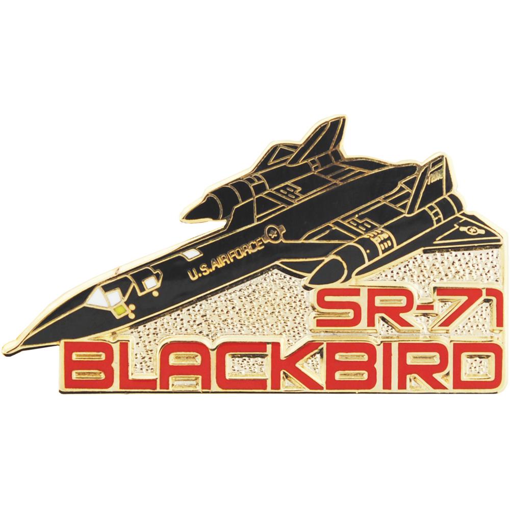 SR-71 Blackbird Airplane Pin Left 1 1/2" | Michaels