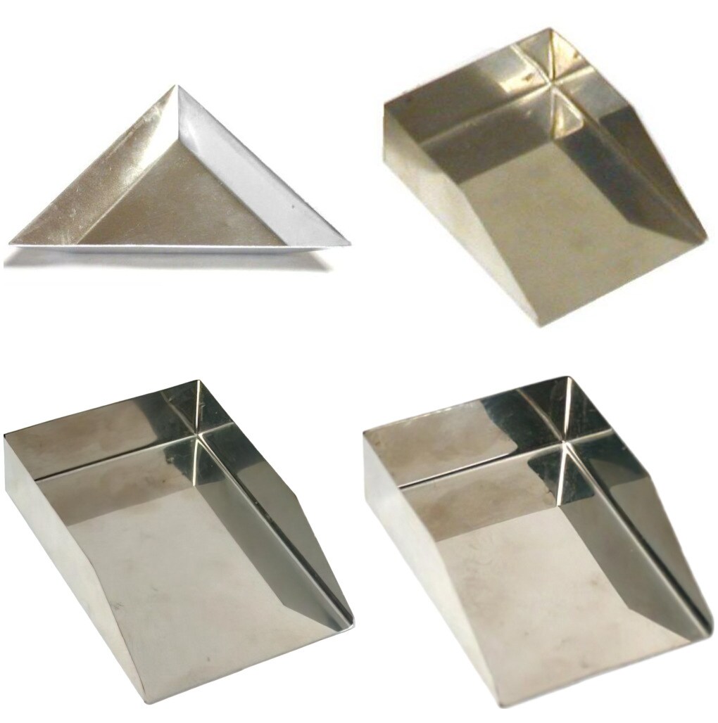 1 Triangle & 3 Rectangle Shovel Scoop Bead Gemstones Pearl Pickup Tools ...