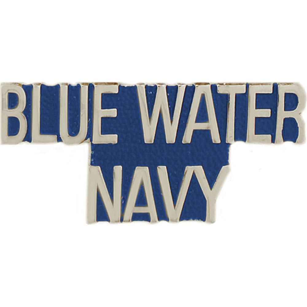U.S. Navy Blue Water Navy Pin 1" | Michaels