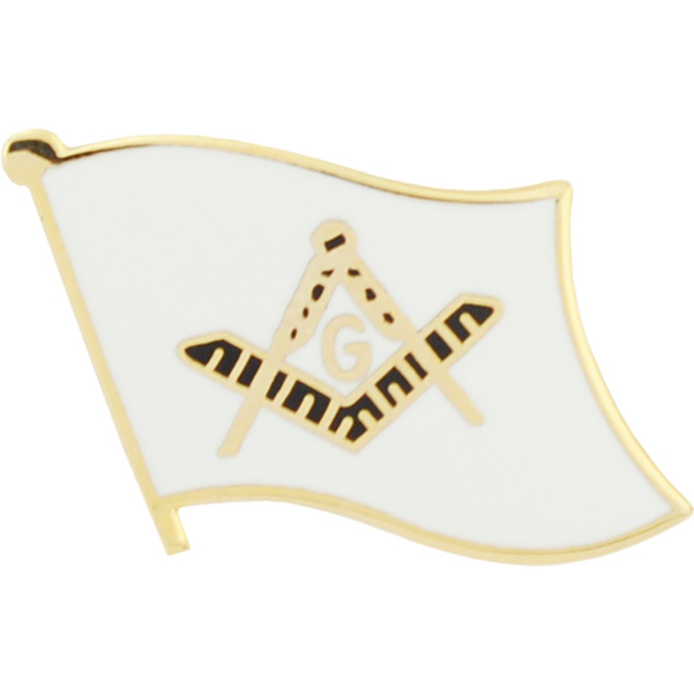 EagleEmblems P05218 PIN-ORG,Masonic Flag (1'') | Michaels