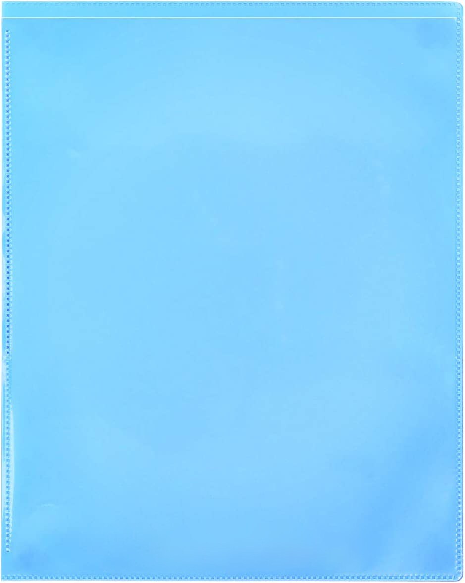 Plastic 2-Pocket Folders - Clear Overlay on Front and Back - Made in U ...