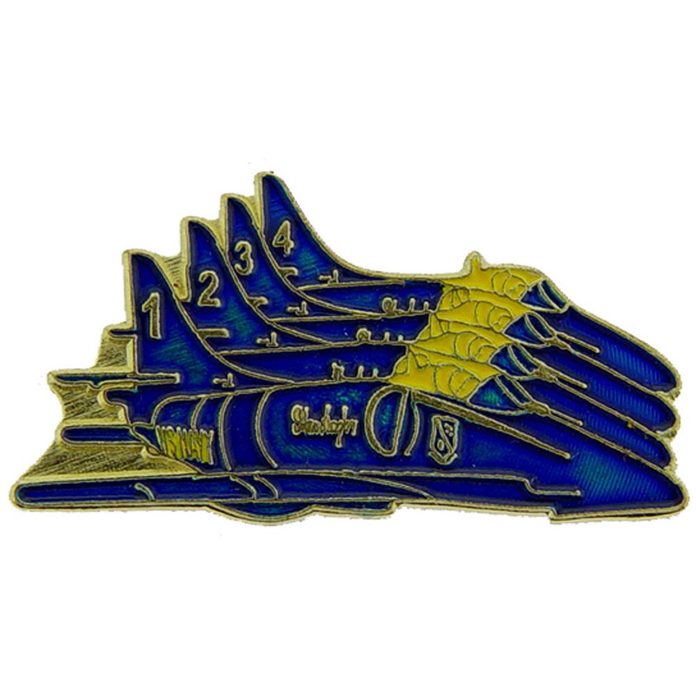 4 A-004 Skyhawk Airplanes flying in Echelon 1 1/2" | Michaels