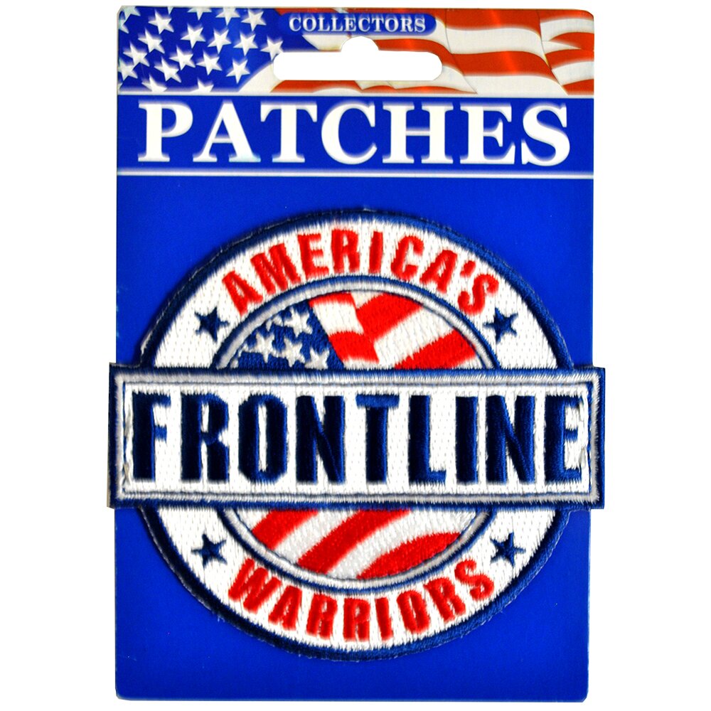 EagleEmblems PM3125 Patch-Frontline Warriors (Iron-On) (3-1/4") | Michaels