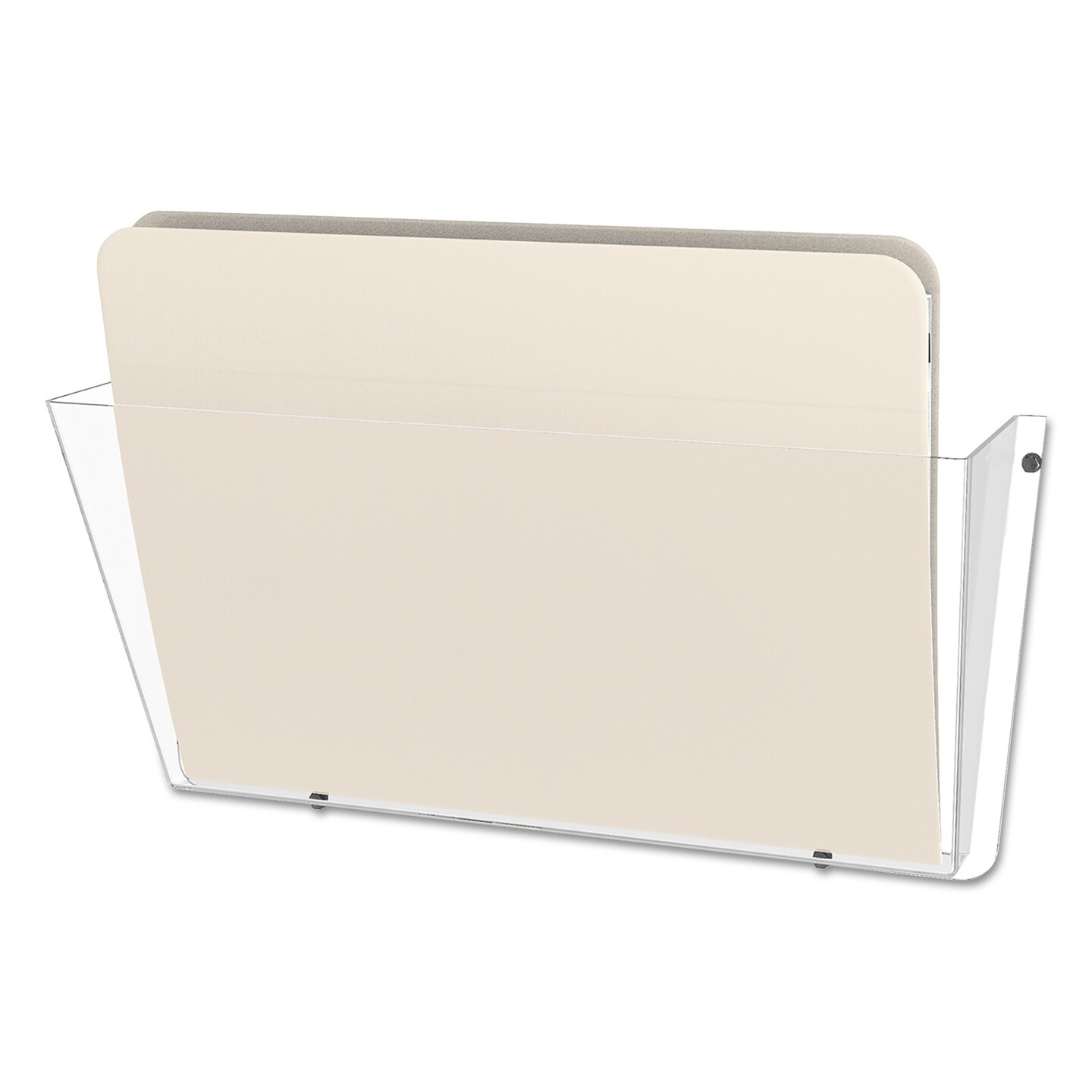Deflecto Unbreakable DocuPocket Wall File Letter 14 1/2 x 3 x 6 1/2 ...