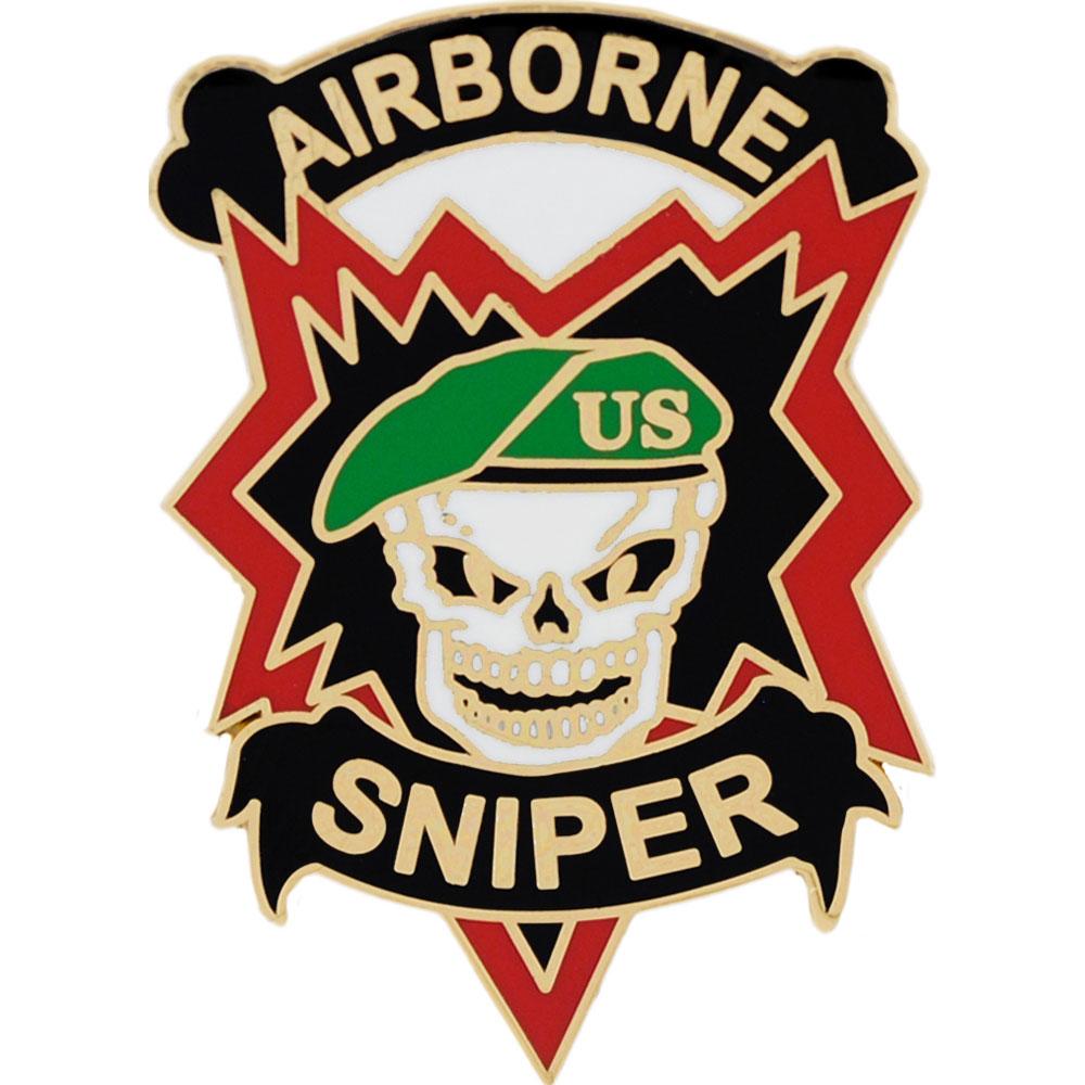 U.S. Army Airborne Sniper Pin 1 1/4" | Michaels