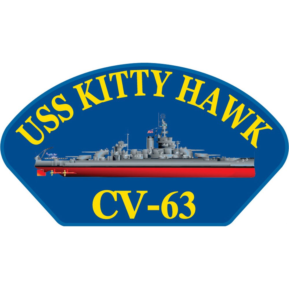 Us Navy Uss Kitty Hawk Cv 63 Patch 2 14 X 4 Michaels