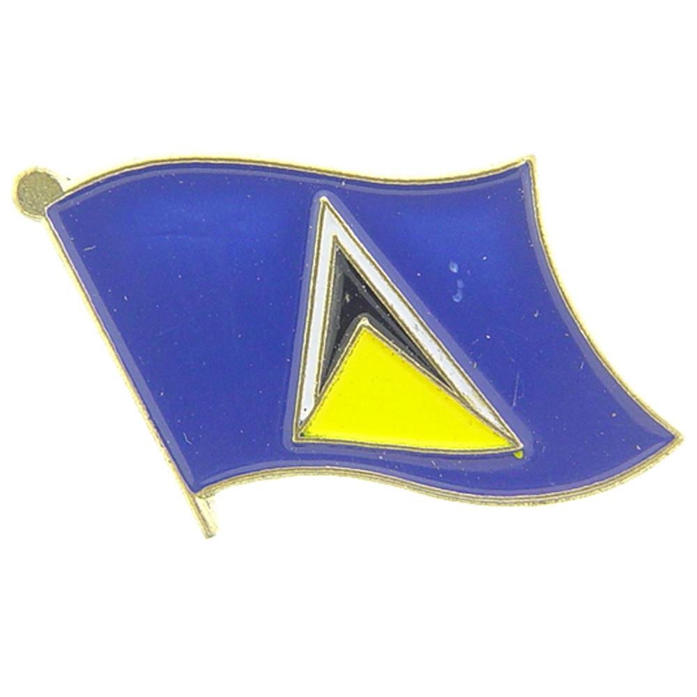 St. Lucia Flag Pin 1" | Michaels