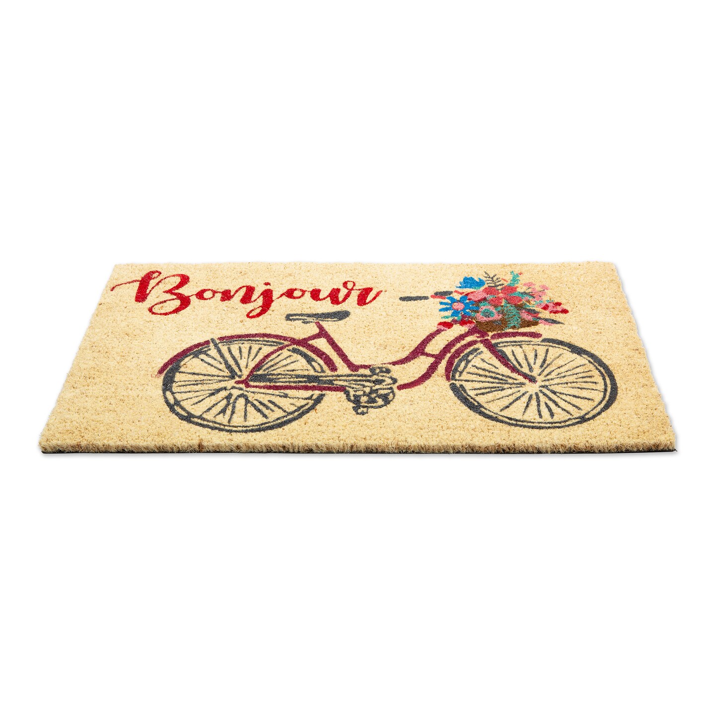 DII Bonjour Bike Doormat | Michaels