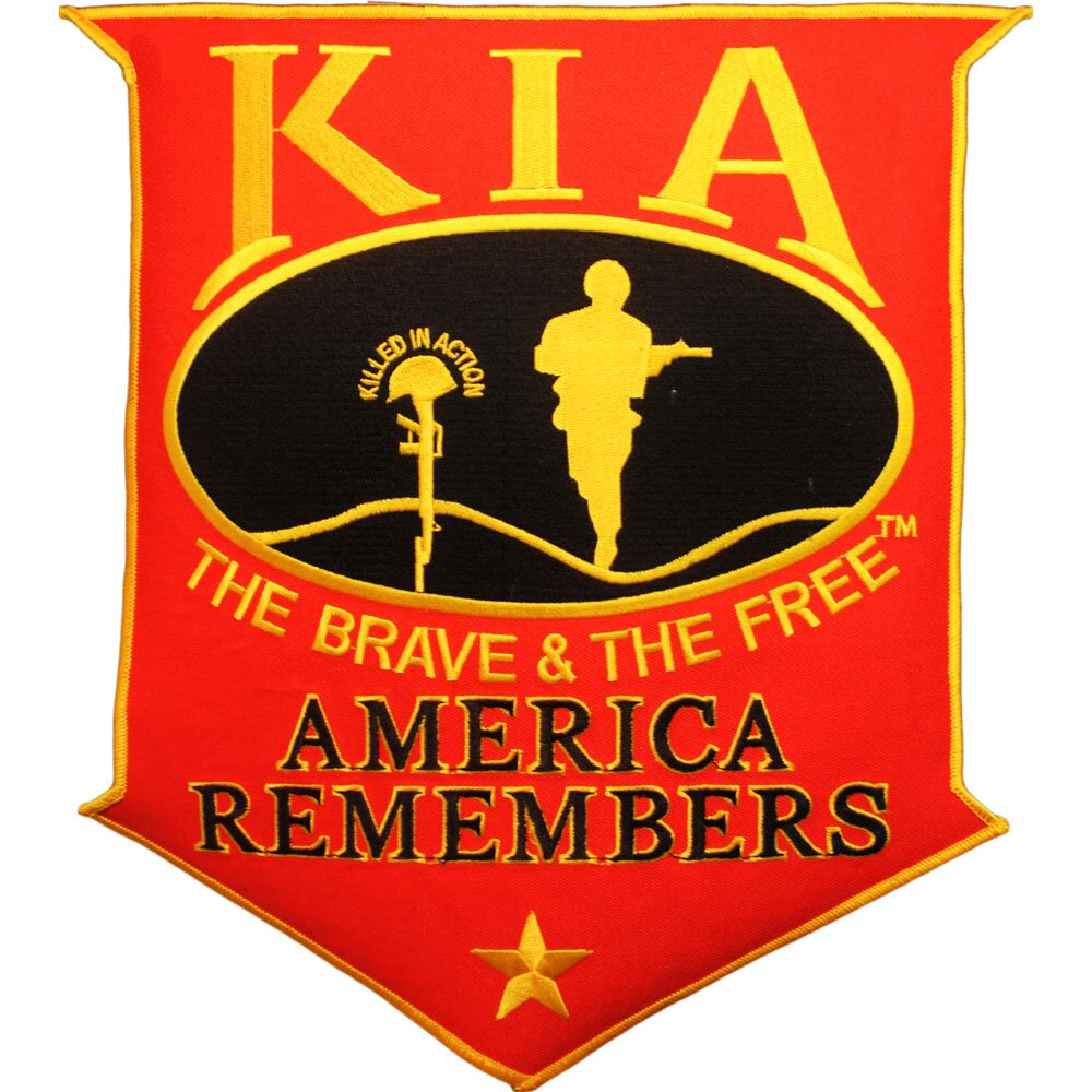 Eagle Emblems Patch-Kia America Remembers Red Shield (XLG) (12") | Michaels