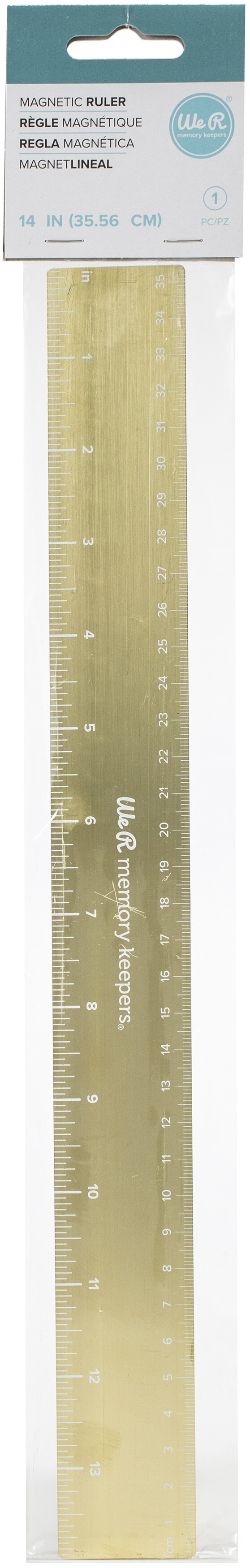 We R Memory Keepers Foil Quill Magnetic Ruler | Michaels