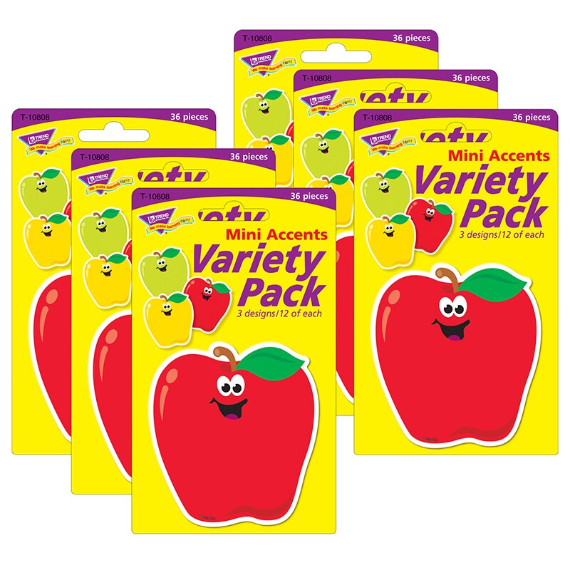 Apples Mini Accents Variety Pack, 36 Per Pack, 6 Packs | Michaels