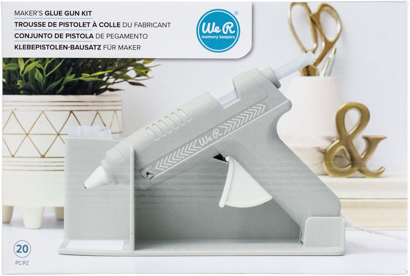 We R Memory Keepers Maker's Glue Gun Kit-Grey | Michaels