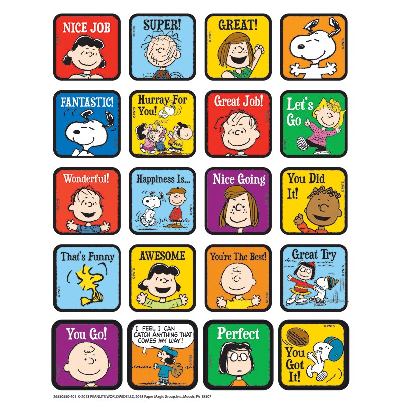 Peanuts® Motivational Theme Stickers, Pack of 120 | Michaels