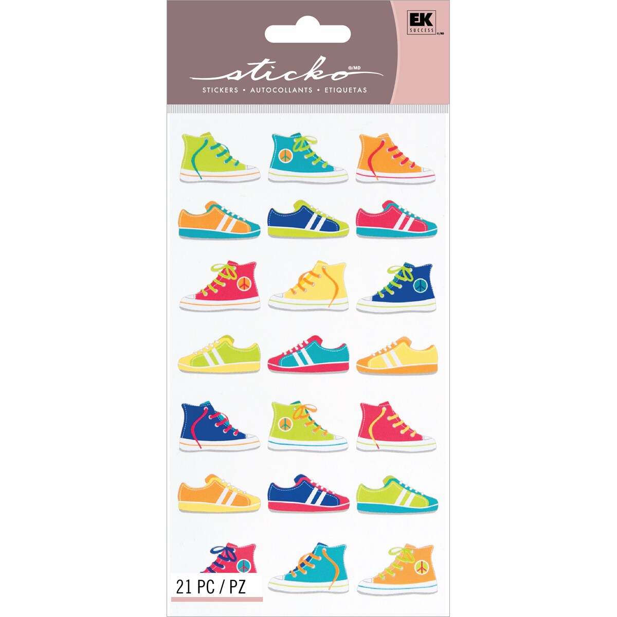 Sticko Stickers-Funky Kicks | Michaels