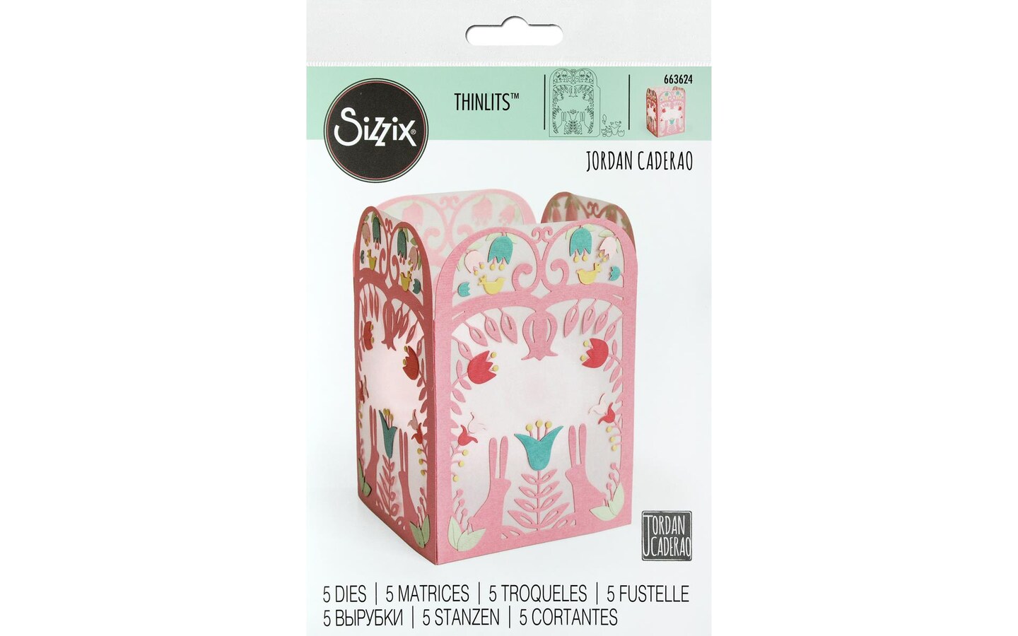 Sizzix JCaderao Thinlits Die Folk Art Lantern | Michaels