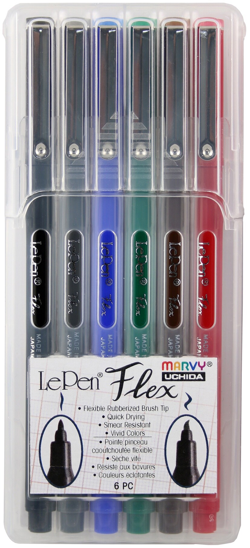 Uchida Le Pen Flex Set 6/Pkg-Primary Colors | Michaels