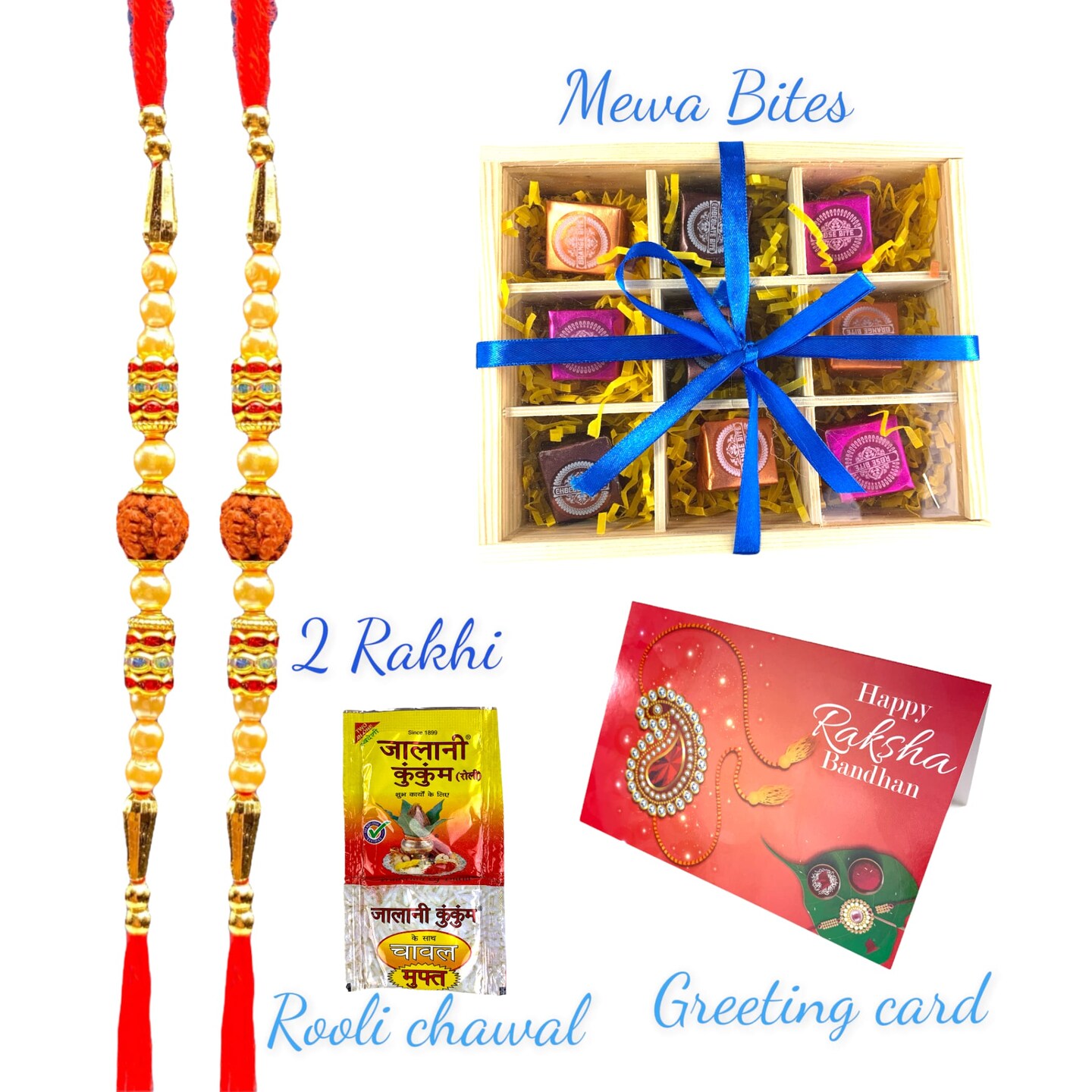Rakhi Gift Hamper, Indian Sweets, Rakhi For Brother, Rakhi Bracelet ...
