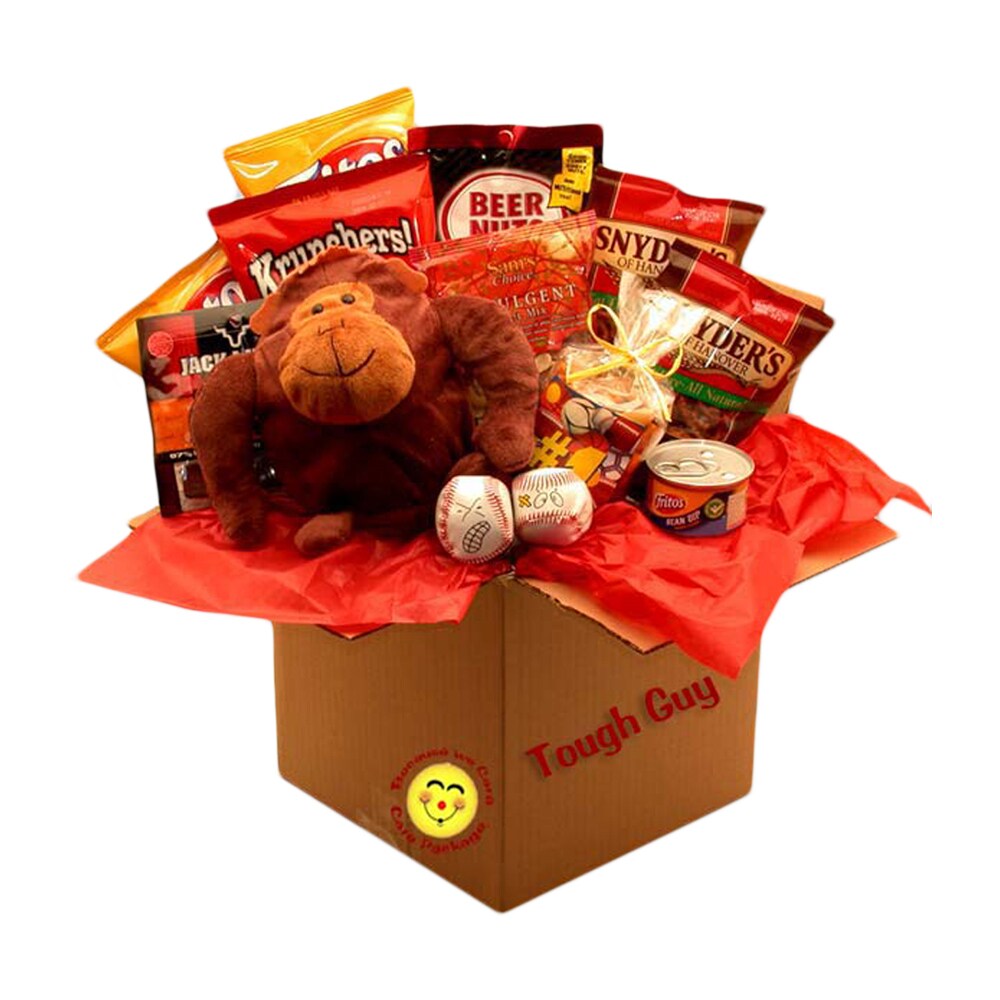 Gift Basket Drop Shipping Gift Basket Tough Guys Snack Care Package ...