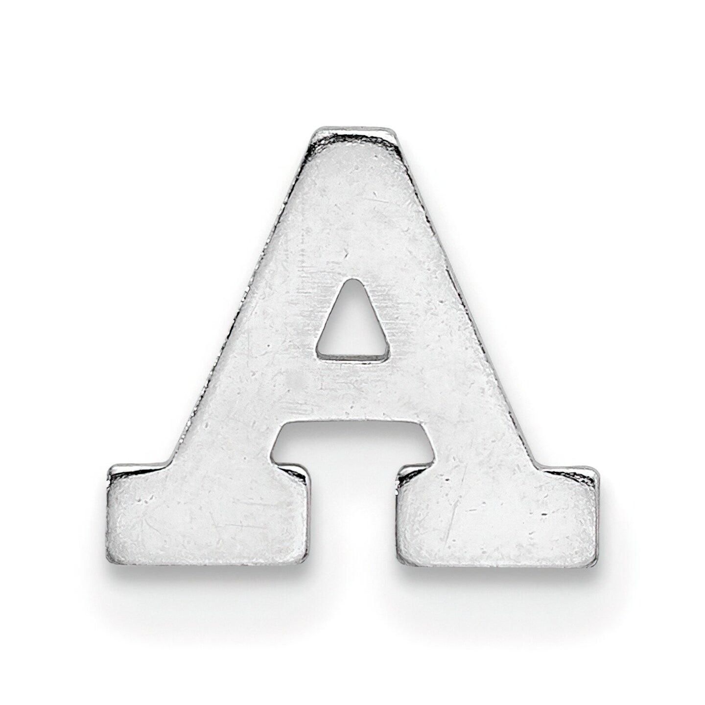 14K White Gold Letter A | Michaels