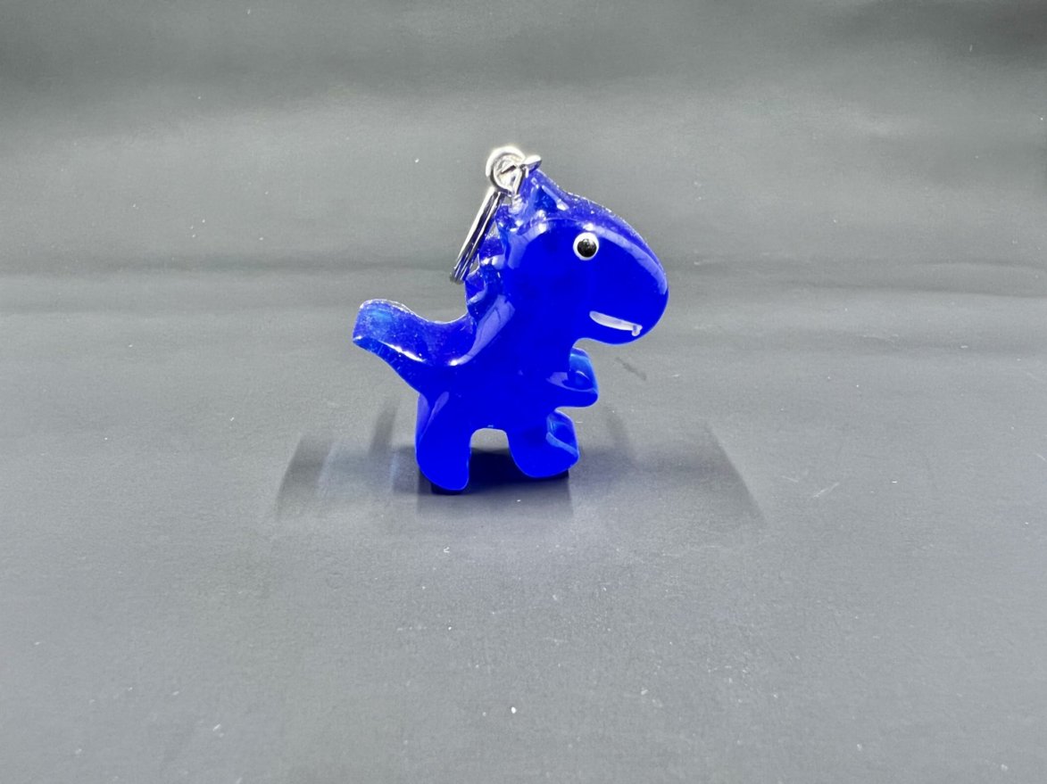Big Blue Dinosaur Keychains | MakerPlace by Michaels