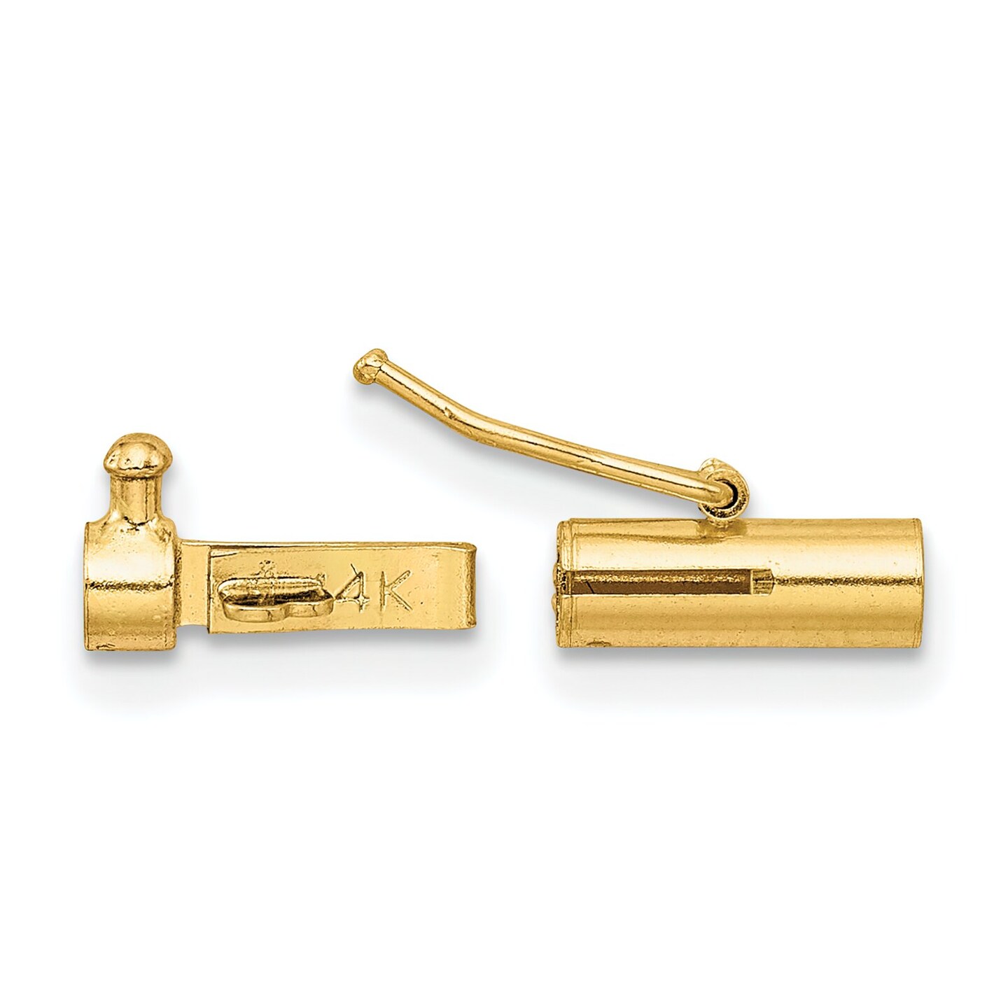 14K Gold Barrel Clasp 10.3mm | Michaels