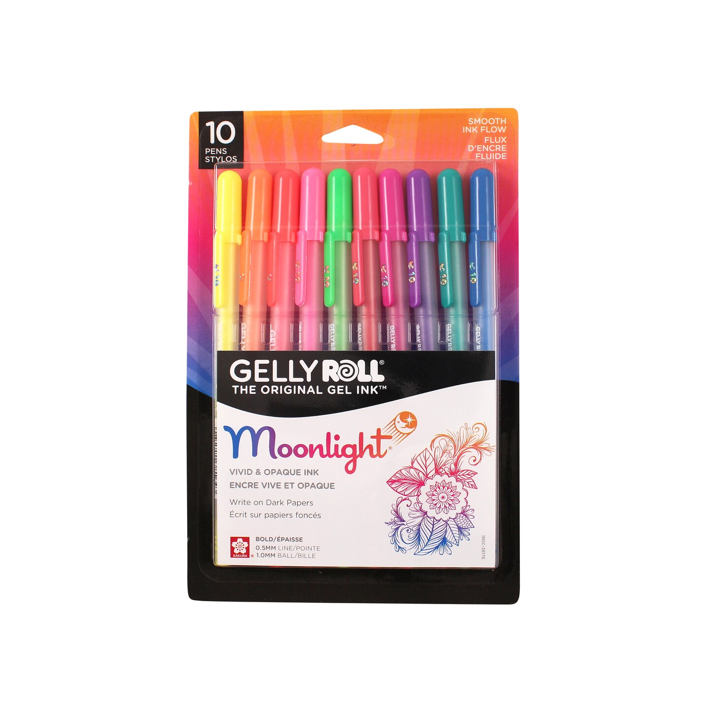 Sakura Gelly Roll Moonlight Pen Set, Medium, 10-Colors | Michaels