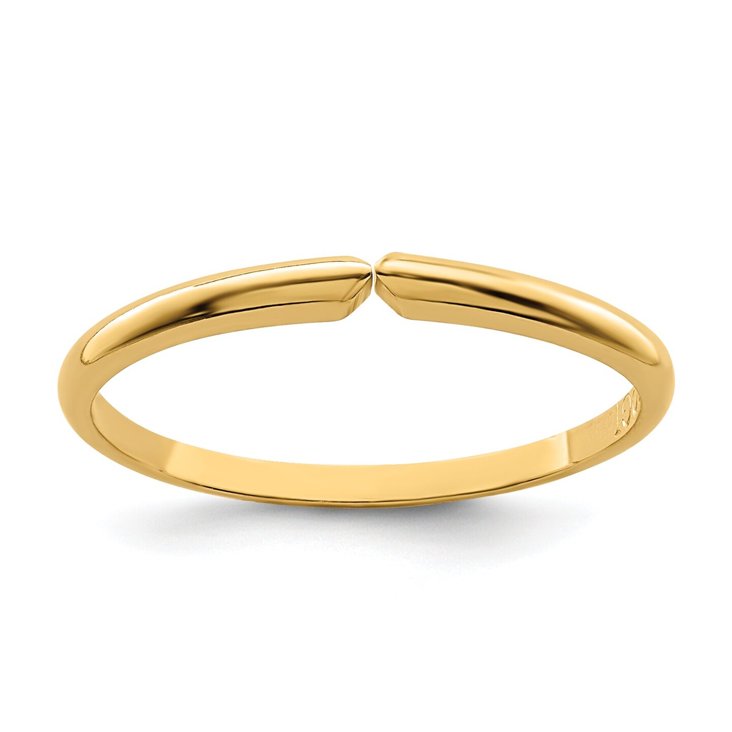 14K Gold 4 Prong Half Round Ring Shank | Michaels
