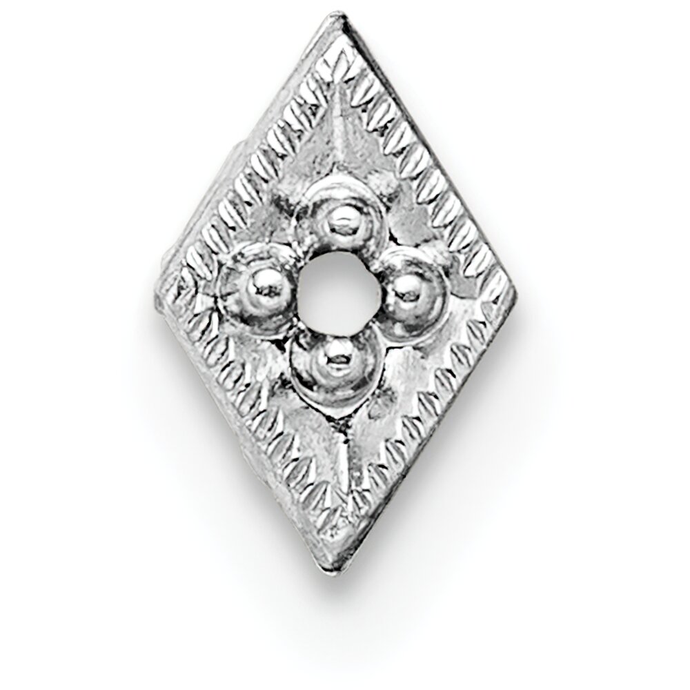 14K White Gold Diamond Shape Top Setting | Michaels