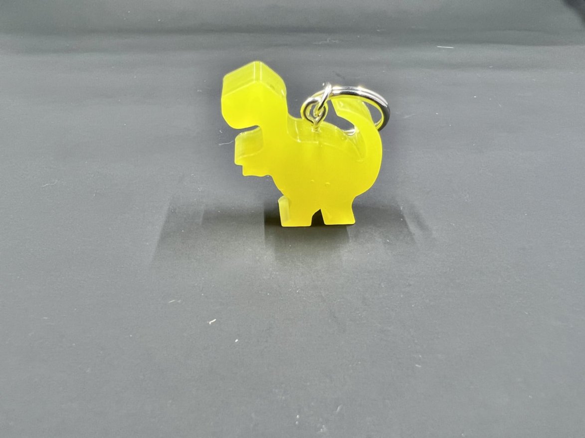 Yellow Dinosaur Keychains | MakerPlace by Michaels