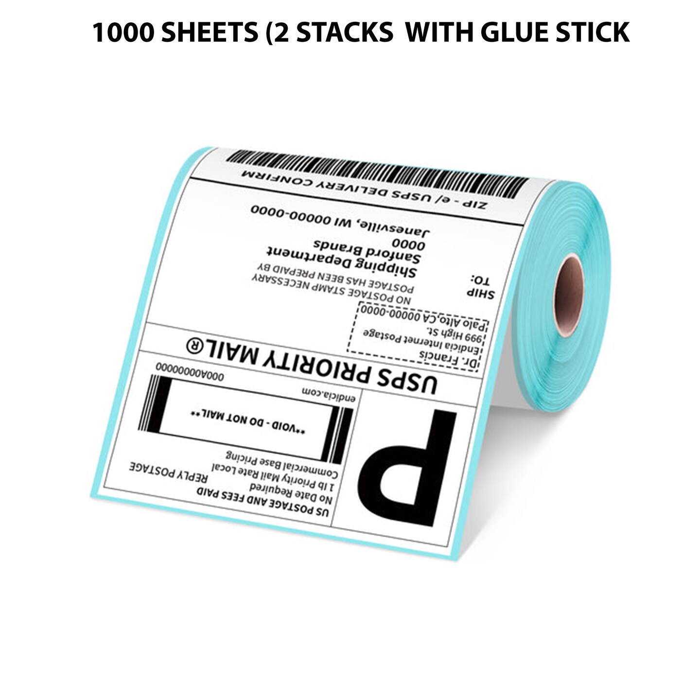 Jiose 4"x6" Direct Thermal Shipping Labels Enhance Efficiency with USPS ...