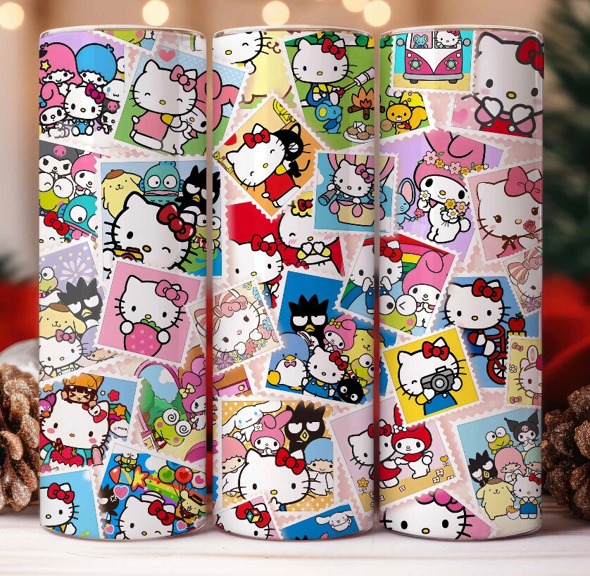Hello kitty, Sublimated, Hot Cold, Stainless Steel, Leak Proof, bpa ...