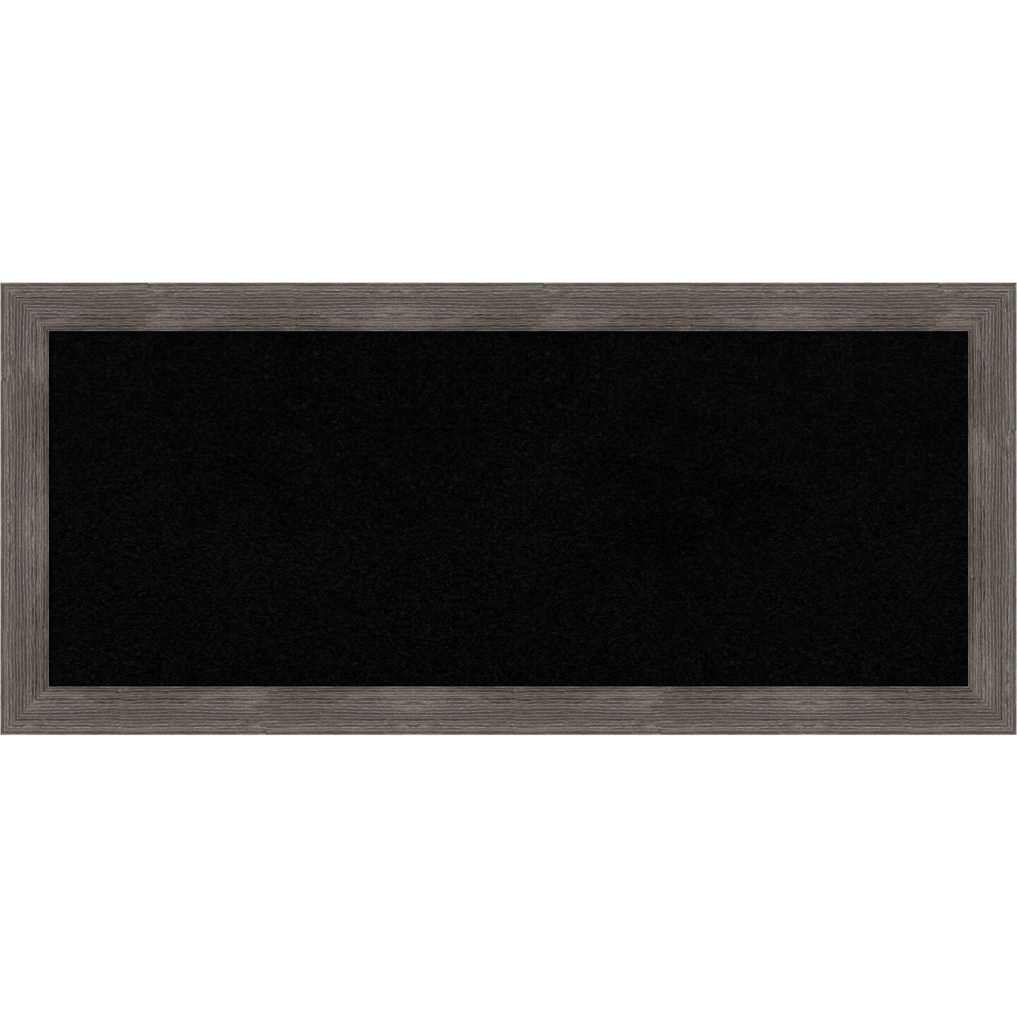 Pinstripe Lead Grey Wood Framed Corkboard, Black Cork | Michaels