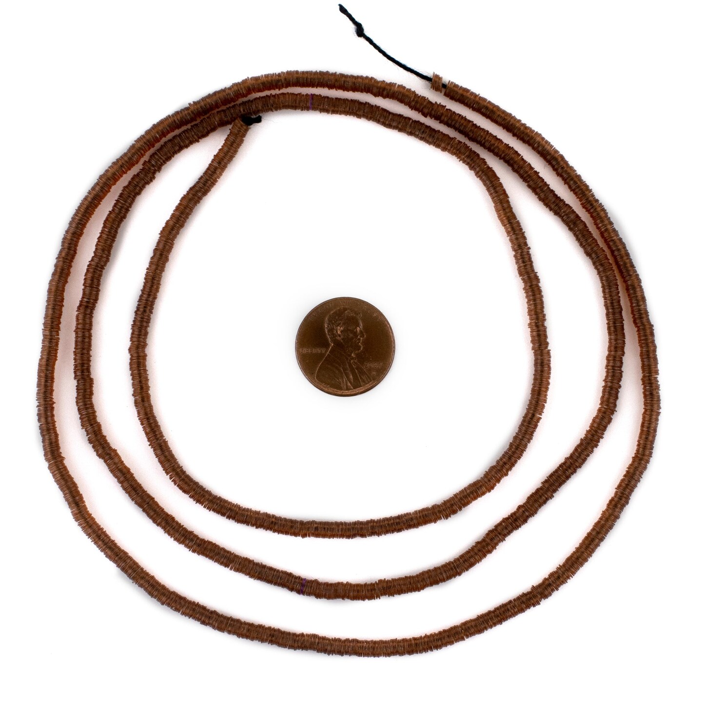 TheBeadChest Translucent Brown Vinyl Phono Record Beads (3mm) | Michaels