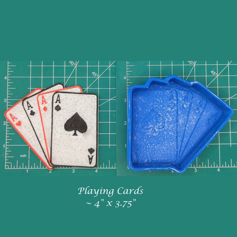 playing cards silicone freshie mold | Michaels
