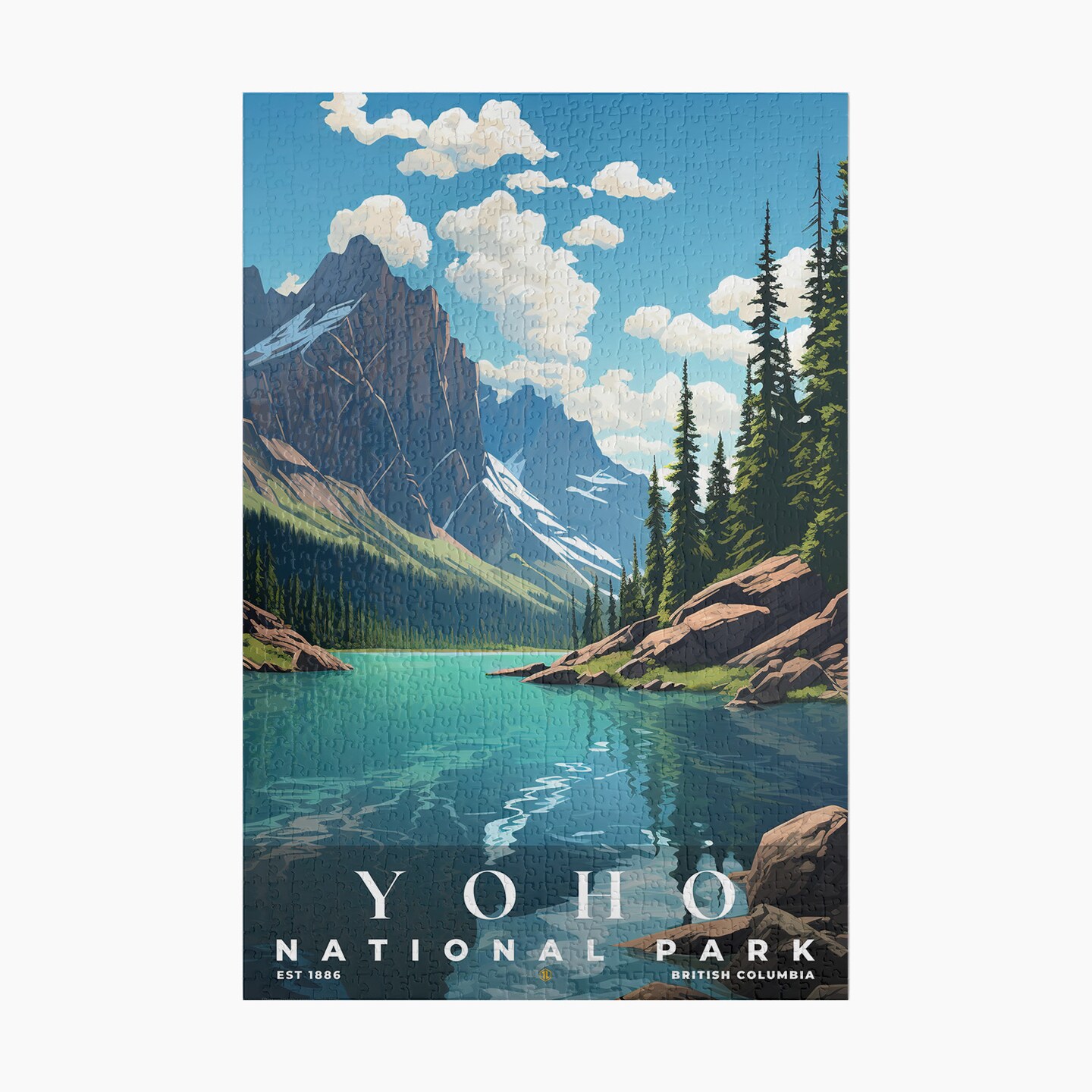 Yoho National Park Jigsaw Puzzle, Family Game, Holiday Gift | S7 ...